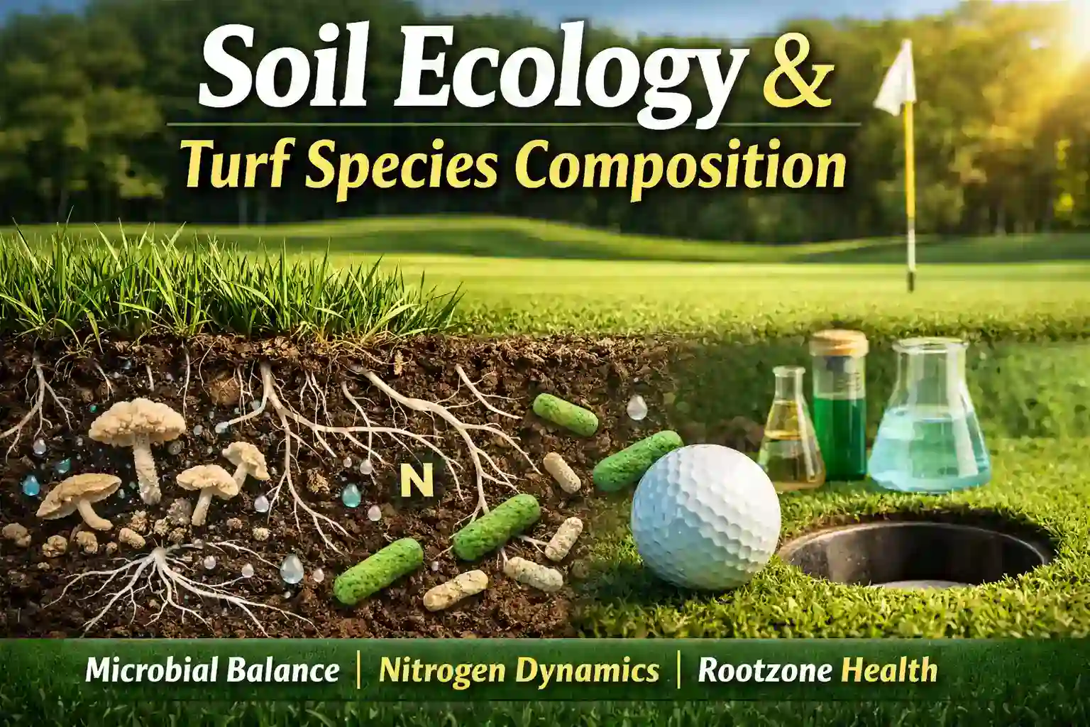 Soil Ecology&Turf Species Composition as Determining Factor